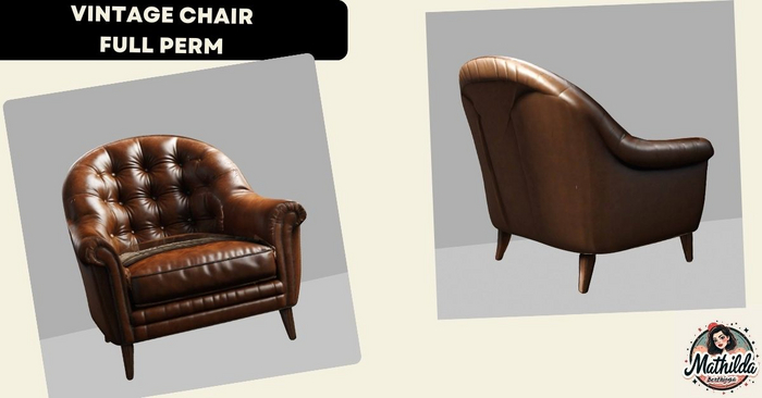 Second Life Marketplace - "MB" vintage chair FP